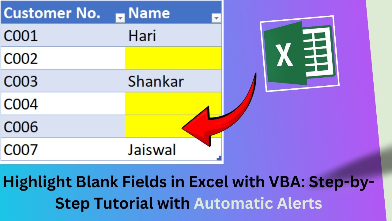 How To Highlight Blank Fields In Excel With VBA Step by Step Tutorial how-to-highlight-blank-fields-in-excel-with-vba-step-by-step-tutorial