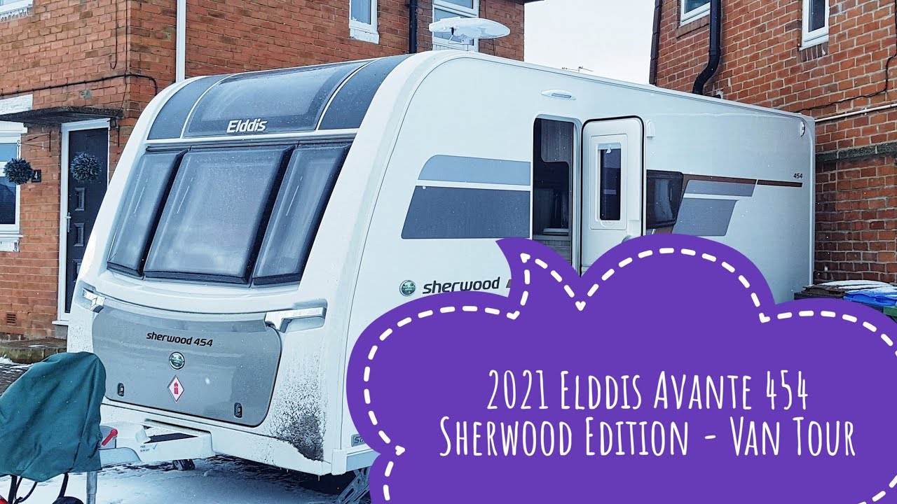 Caravan Tour - 2021 Elddis Avante 454 Sherwood - YouTube