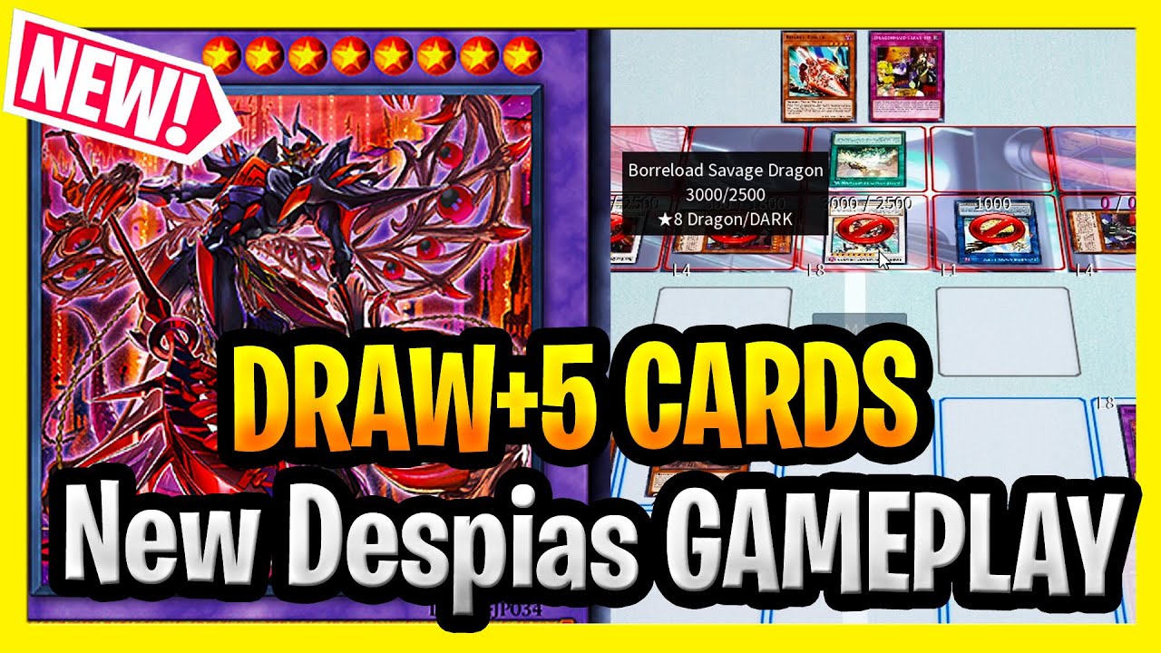 New Despia Deck in Action DRAW +5 CARDS New YuGioh Archetype In Action ...