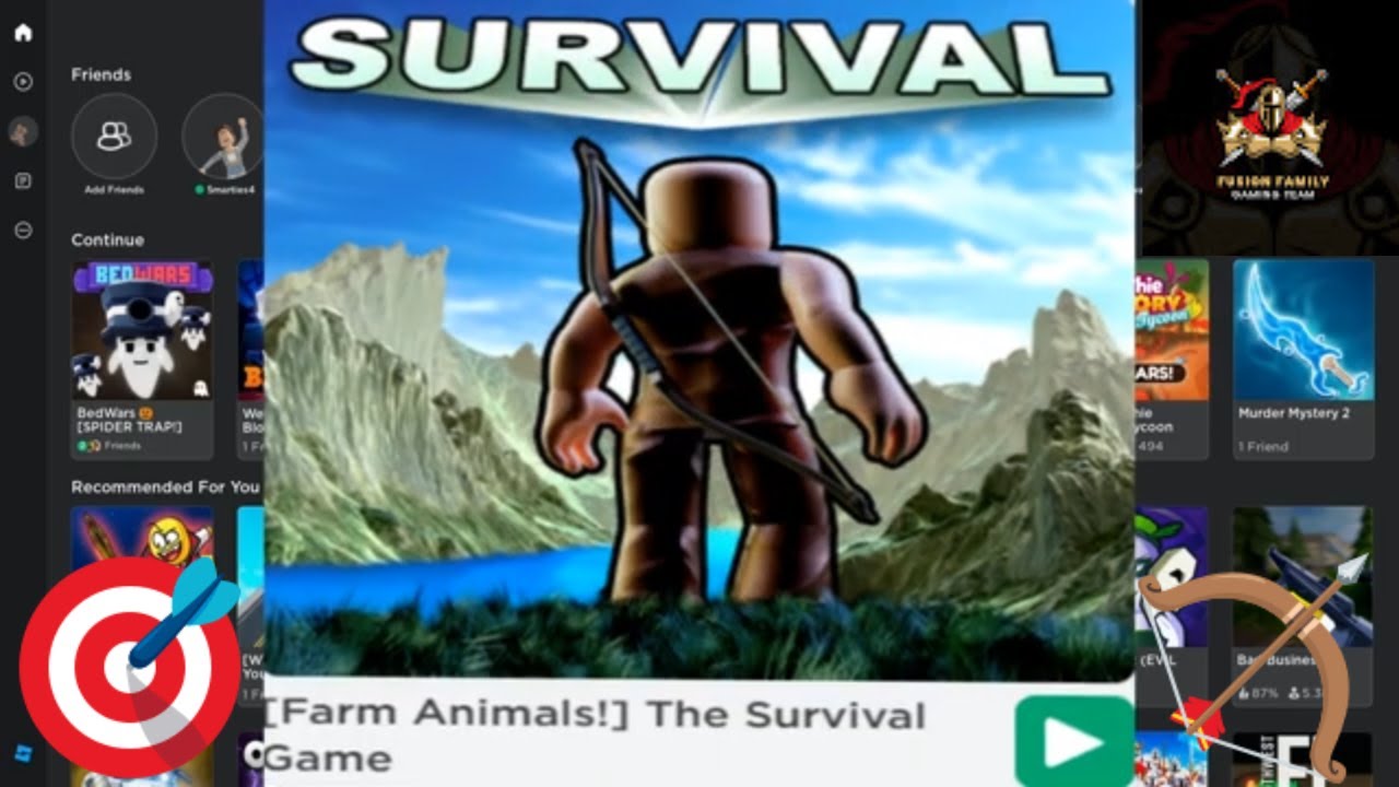 Lets play The Survival Game Roblox - YouTube
