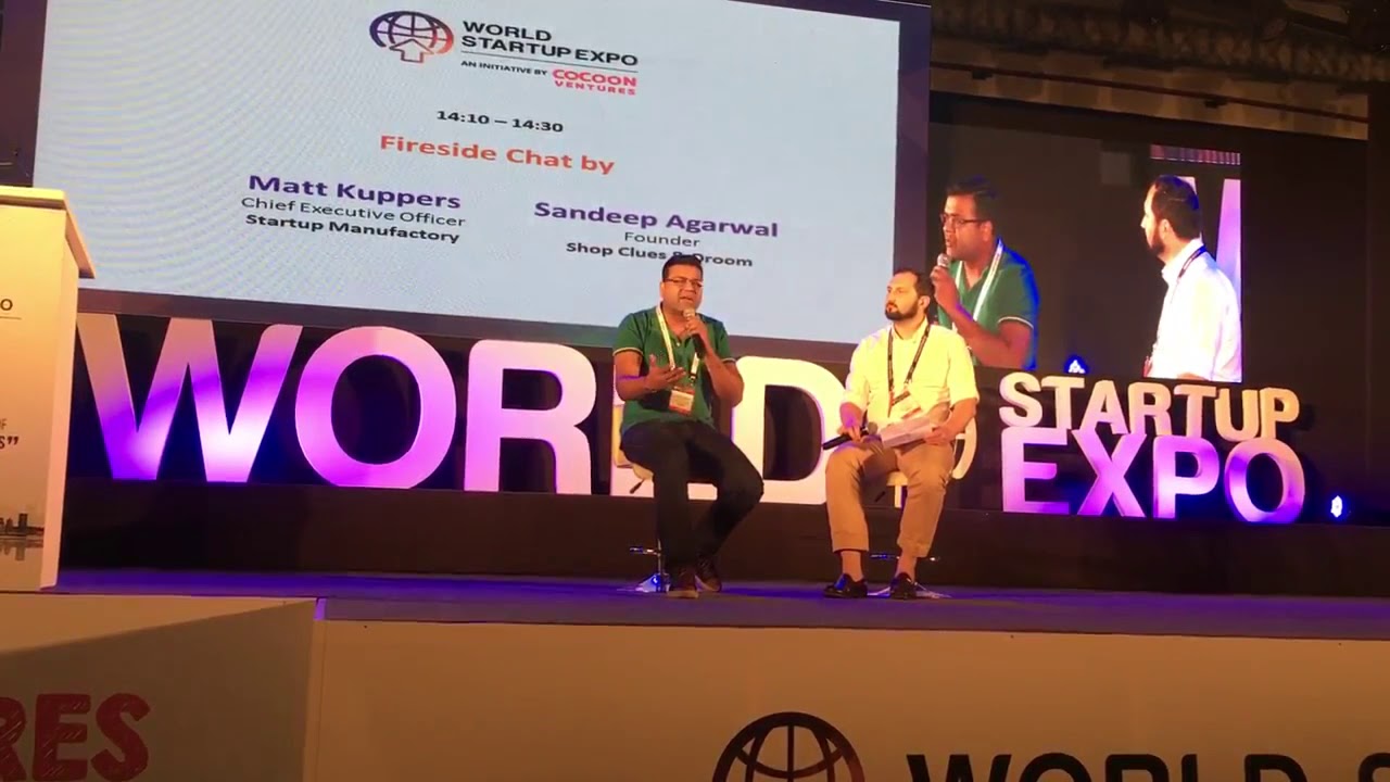 Sandeep Aggarwal, Founder Shopclues & Droom at World Startup Expo - YouTube