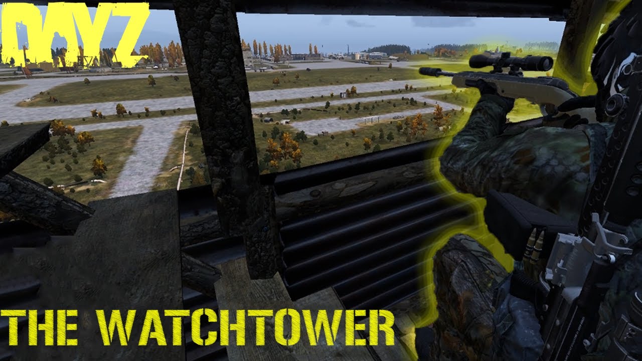 THE WATCHTOWER SNIPER! 900m Headshot + 2 Squad Wipes DayZ 1.0 AWG - YouTube
