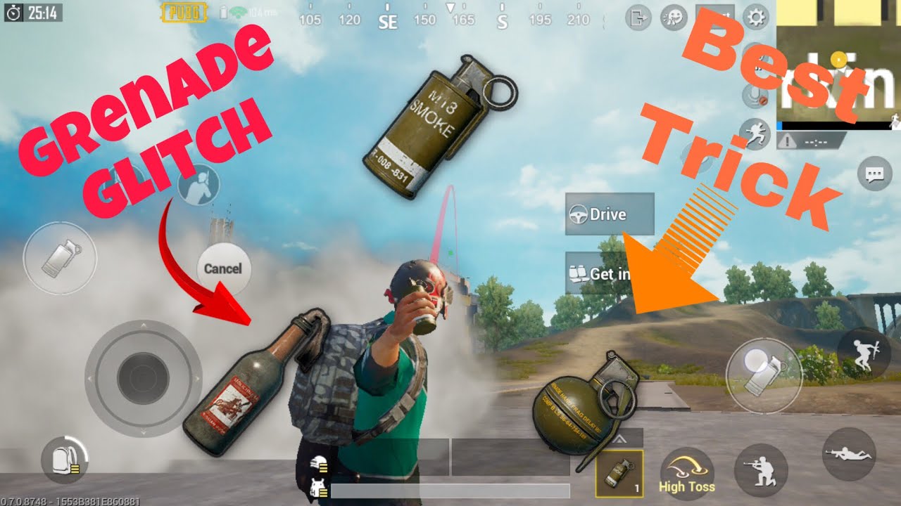 PUBG Mobile | Throwable/Grenade trick | Cancelling after Throw | Best ...
