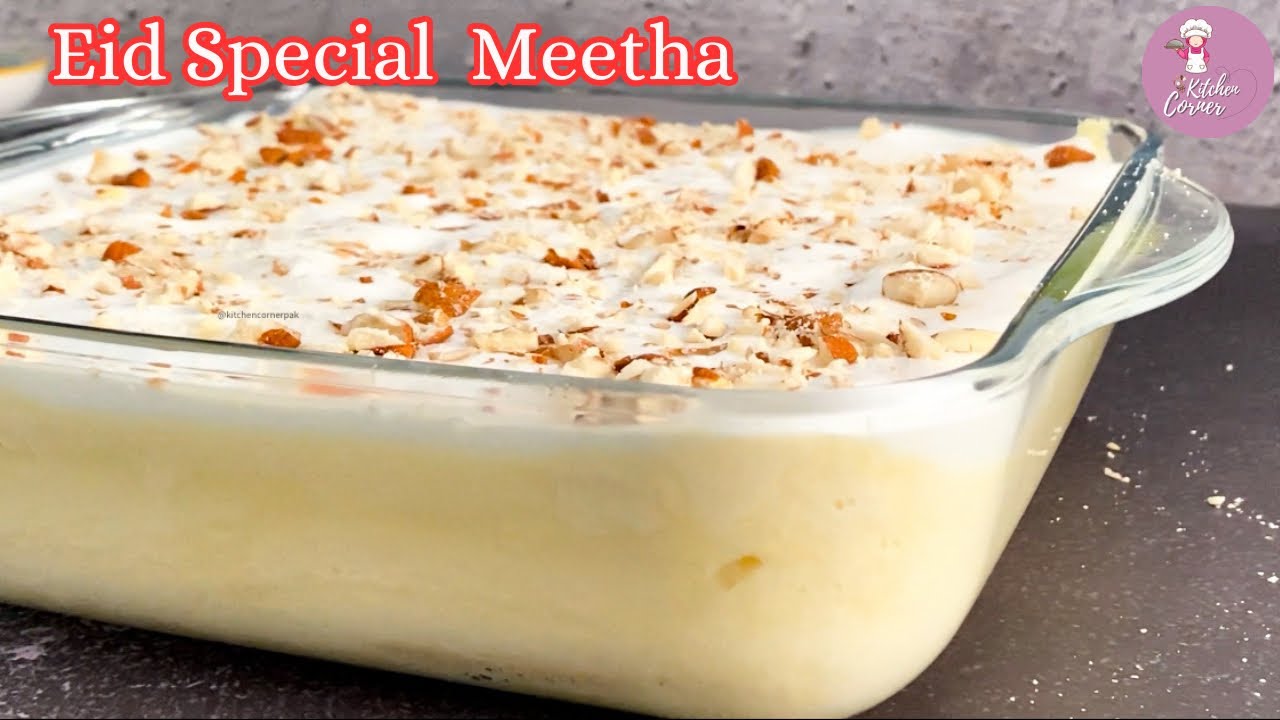 Quick and Easy Eid Dessert Recipe | Arabic Bread Pudding | No Bake, No Oven Dessert - YouTube