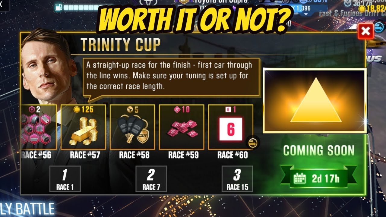 CSR2 | Boutique Trinity Cup | Worth it? - YouTube