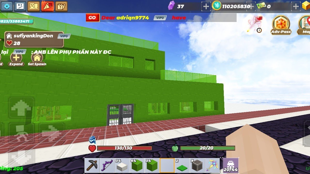 skyblock build a house in city - YouTube