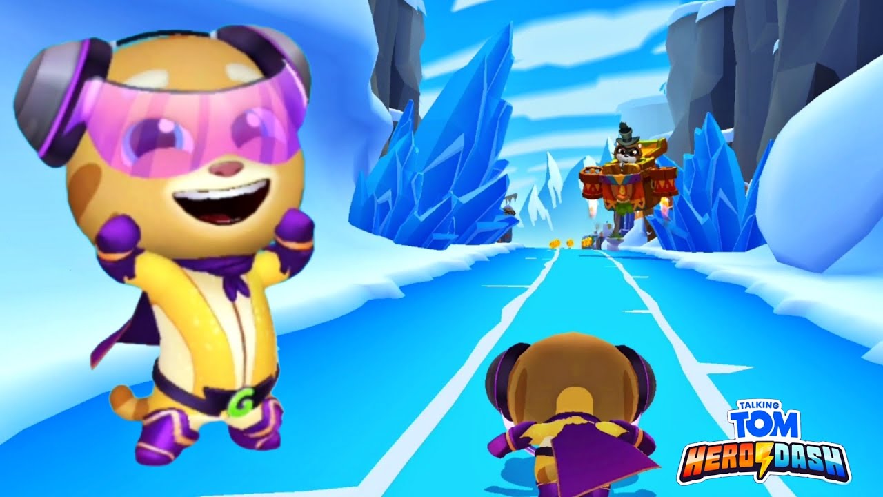 Talking Tom Hero Dash Ginger Full Screen Gameplay Android Lilu 7959