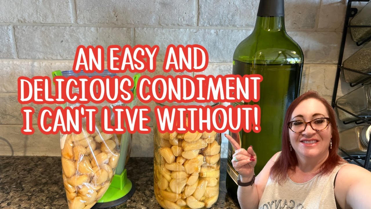 MY FAVORITE HOMEMADE CONDIMENT | QUICK AND EASY HOMEMADE CONDIMENT - YouTube