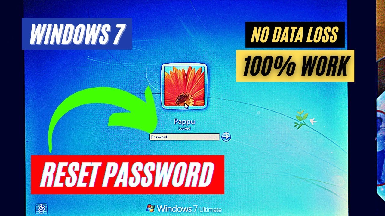 How To Reset Forgotten Windows 8 / 7 Password Without A Disk or ...