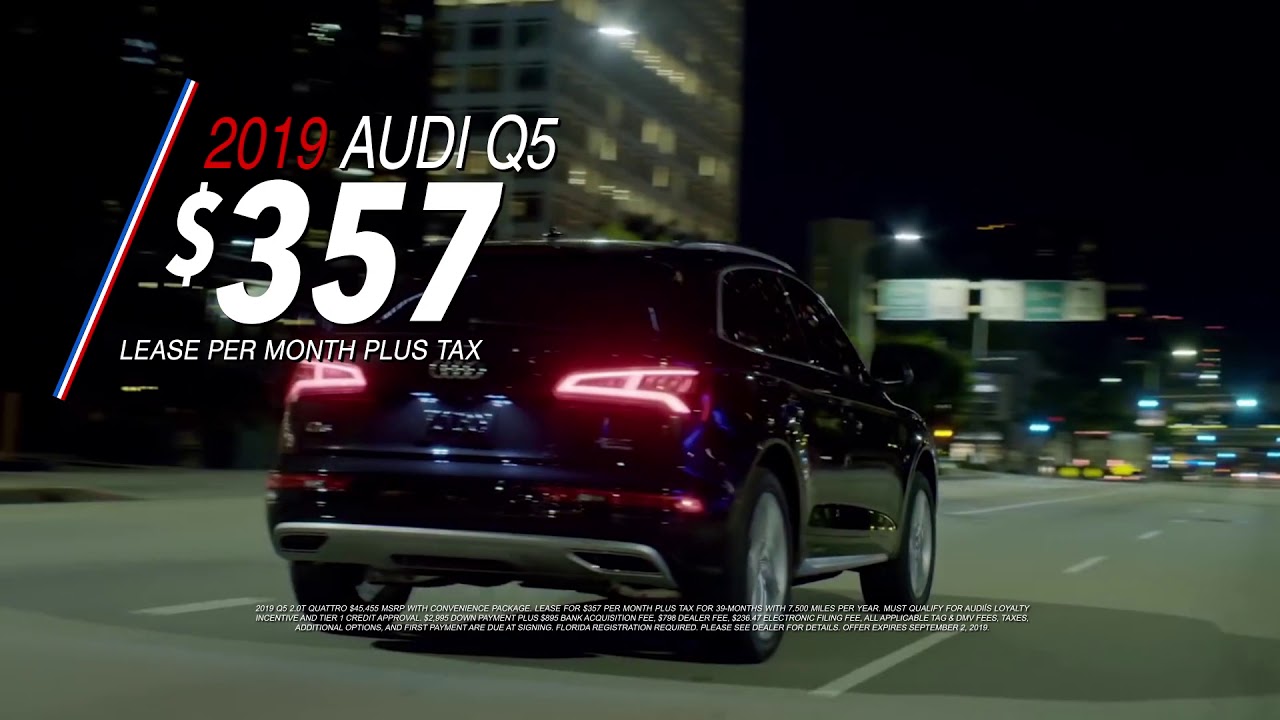 Audi Fort Lauderdale Labor Day Sales Event 2019 - YouTube