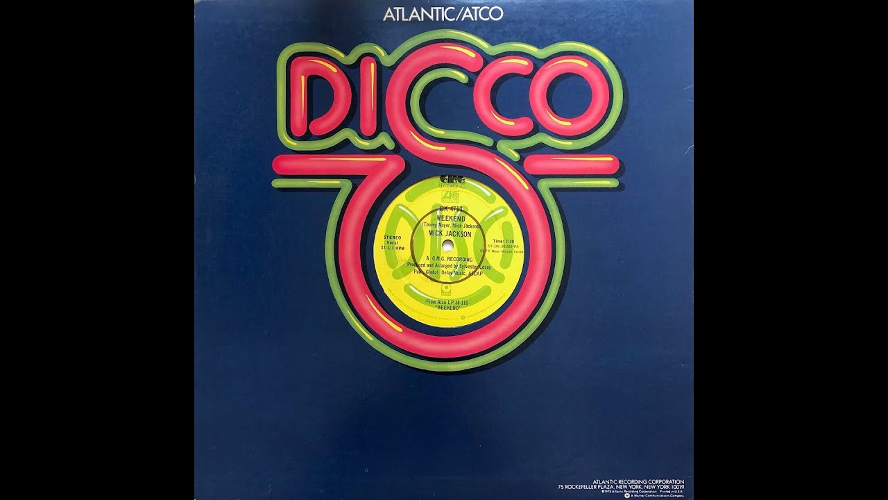 Mick Jackson - Weekend (1978 Vinyl) - YouTube