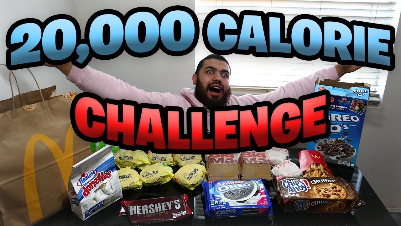 20,000 CALORIE CHALLENGE | EPIC CHEAT DAY | WORST EXPERIENCE OF MY LIFE ...