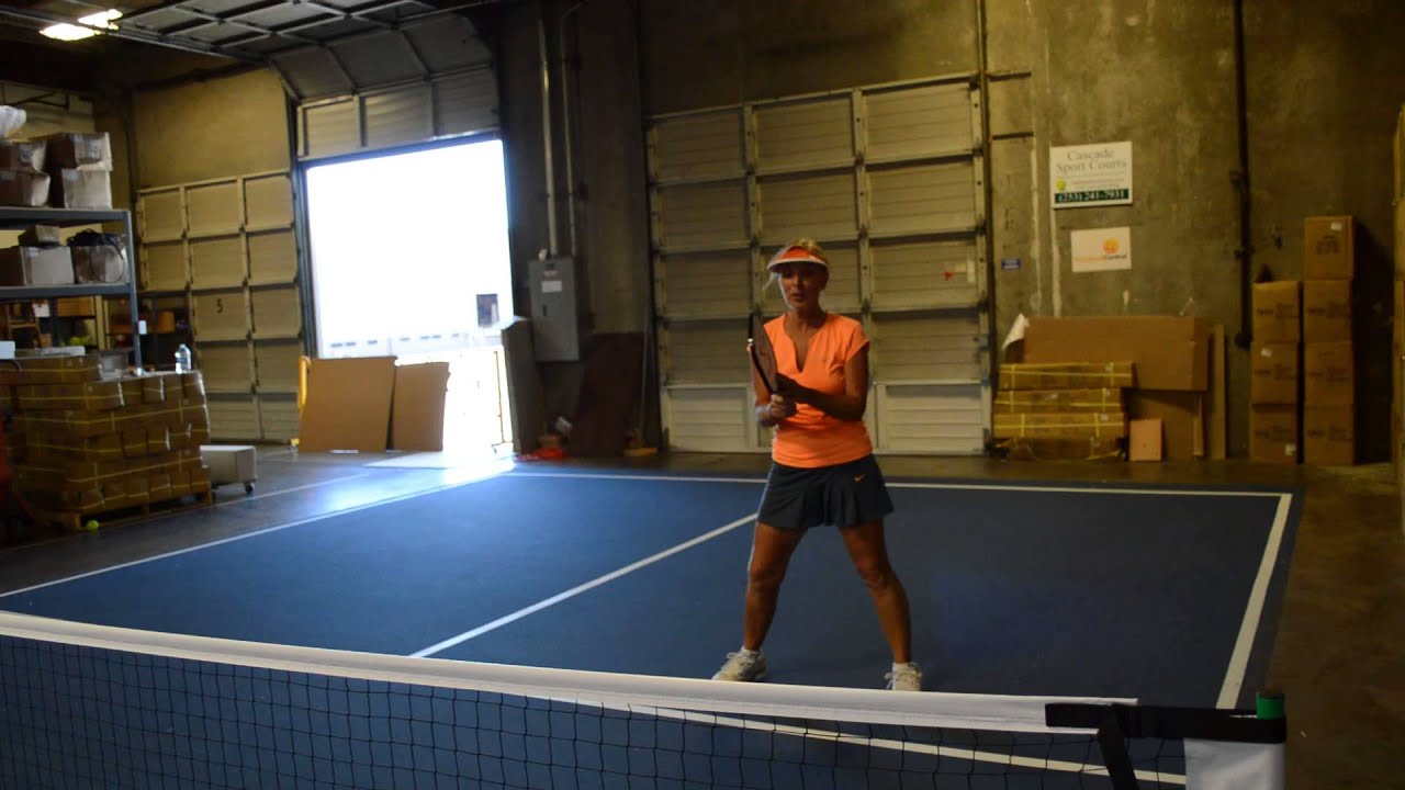 Signature Pickleball Paddle hits with Cookie Drake - YouTube