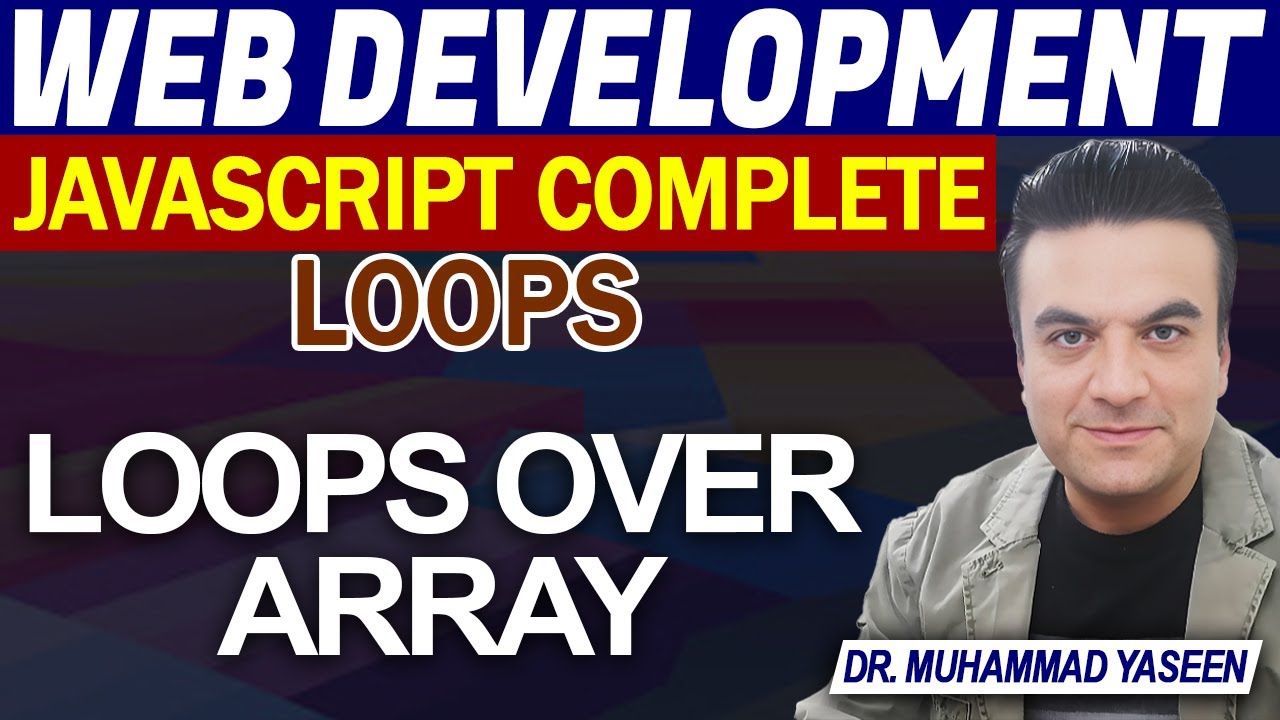 Loops Over Arrays In Java Script Java Script Youtube 2848