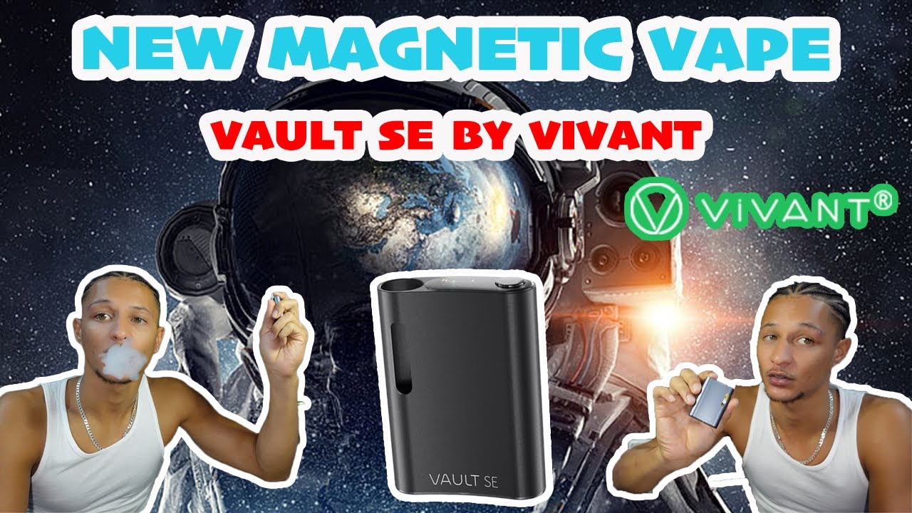 CRAZY NEW MAGNETIC VAPE | VAULT SE REVIEW | VIVANT | SPACED - YouTube