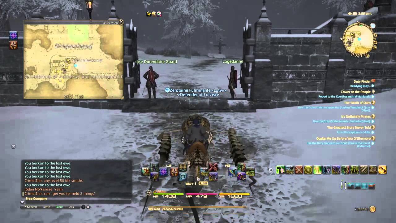 Final Fantasy 14 quick leveling trick 30-40 - YouTube