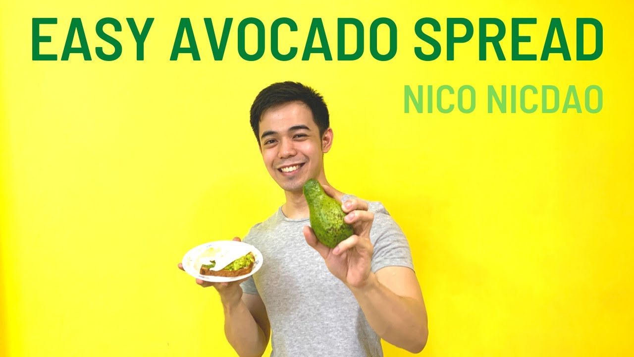 Easy Avocado Spread Recipe | Nico Nicdao - YouTube