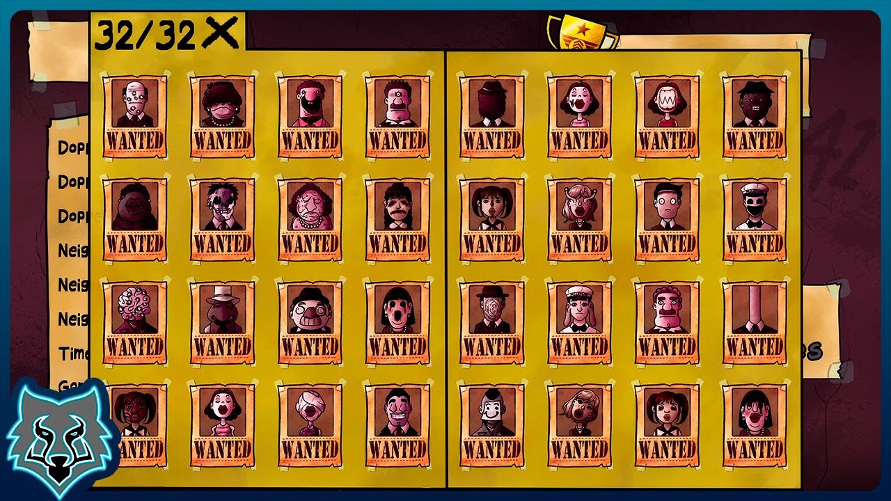 All Wanted Posters + Strategy | Thats Not My Neighbor (Steam 2025 ...