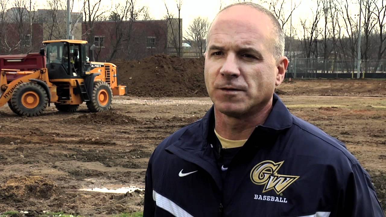 GW Baseball Barcroft Field Renovation - YouTube