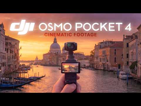 DJI Pocket 4 - VENICE | Cinematic Footage