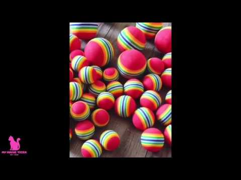 Colorful Foam Ball - YouTube