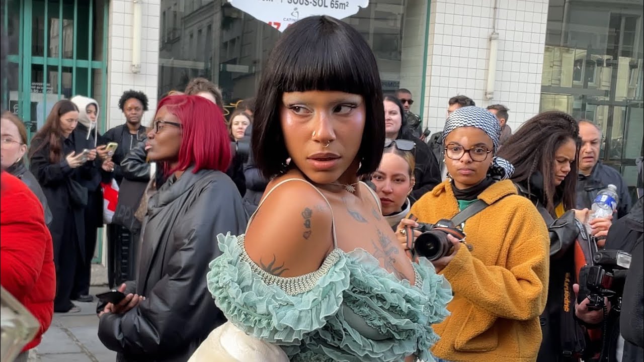 TOKISCHA AT JEAN PAUL GAULTIER HAUTE COUTURE BY SIMONE ROCHA SHOW IN ...