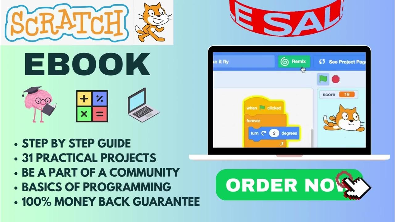 Introduction to Scratch Programming Ebook - Sale going on! - YouTube
