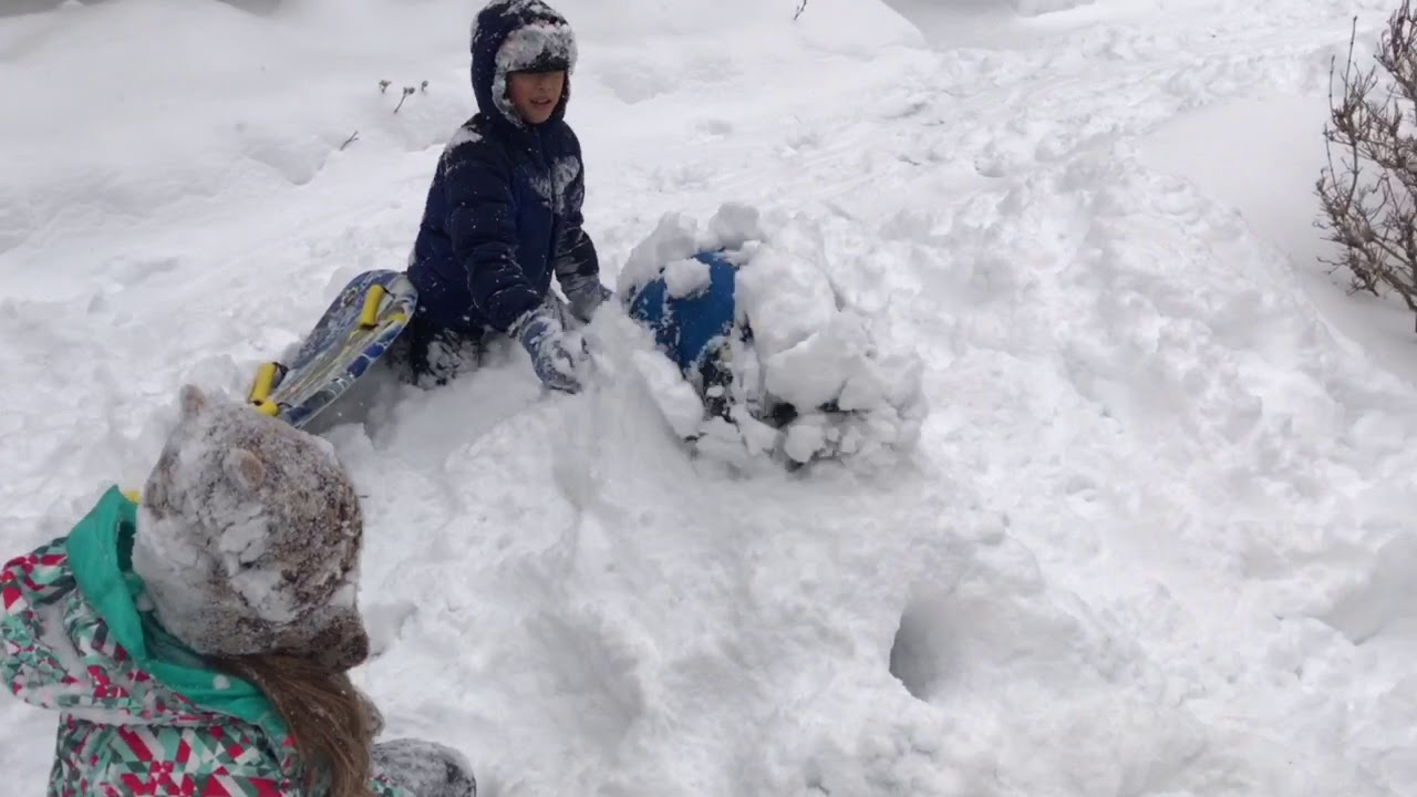 Boo Snow day - YouTube