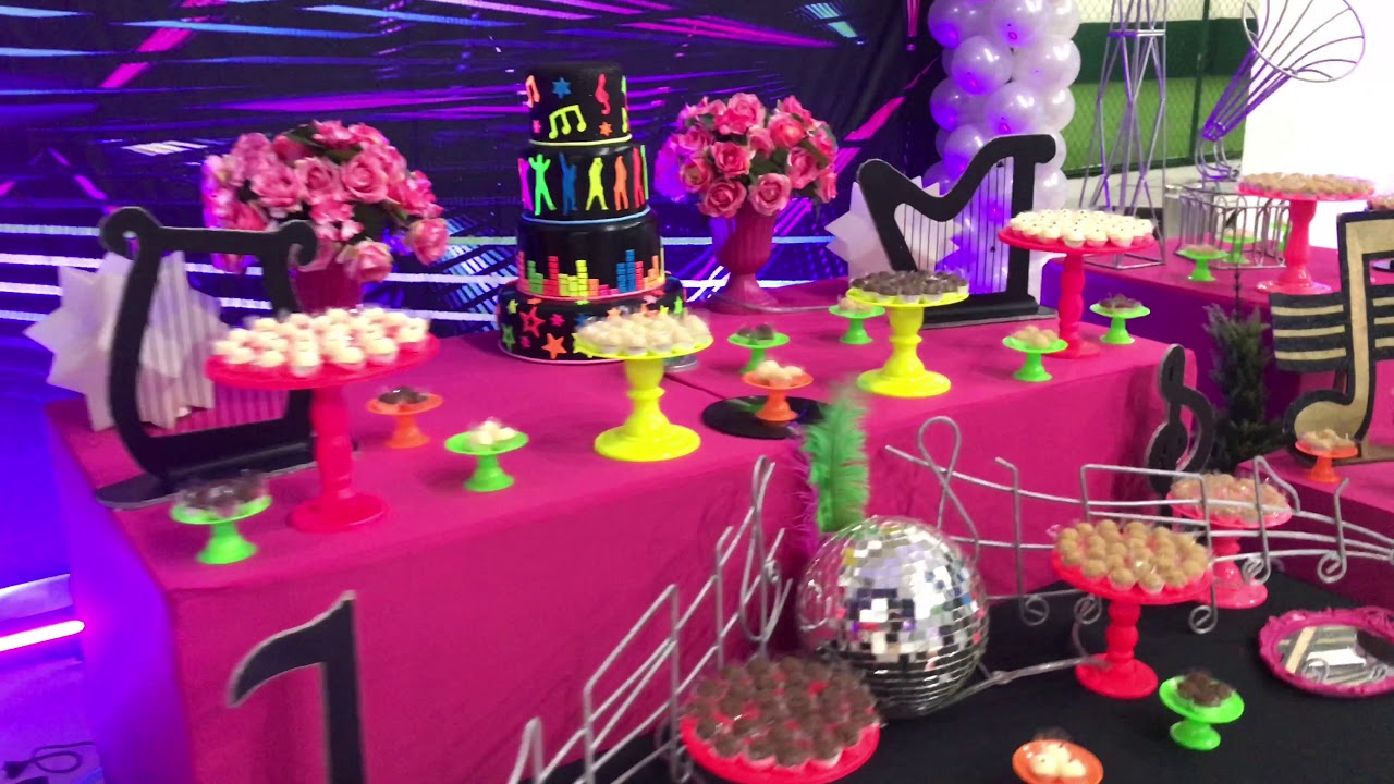 Linda Decoração Da Festa Teen 😱 - YouTube