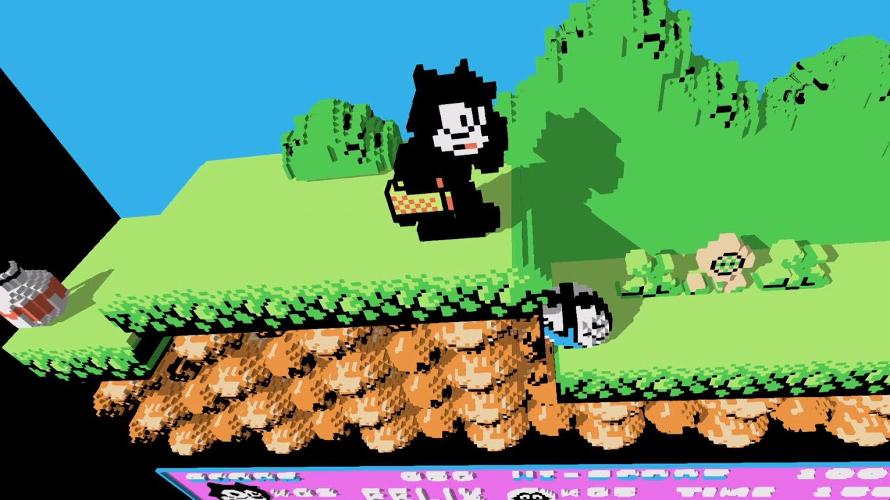 Felix the Cat (NES) 3DSen VR Gameplay w/ Valve Index - YouTube