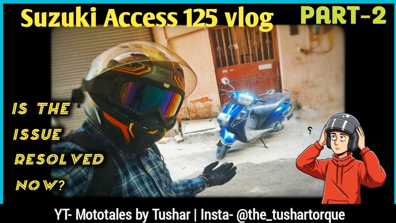 Suzuki Access 125: Throttle Body Cleaning & ECM Update | PART 2 | Issue ...