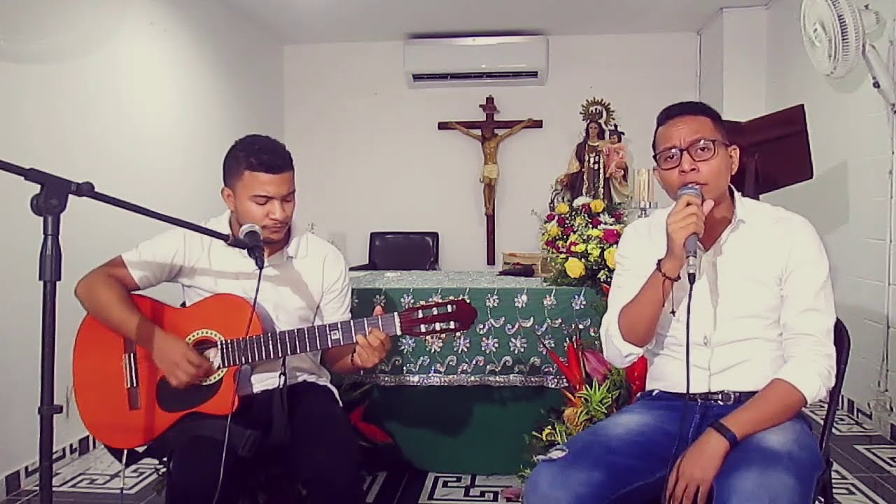 AQUÍ ESTOY SEÑOR- FRANKLIN CONIL COVER (CARLOS Y KENNY) - YouTube
