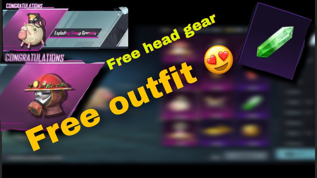 How to get free legendary outfit 😍 free gun skins" permanent // PUBG ...