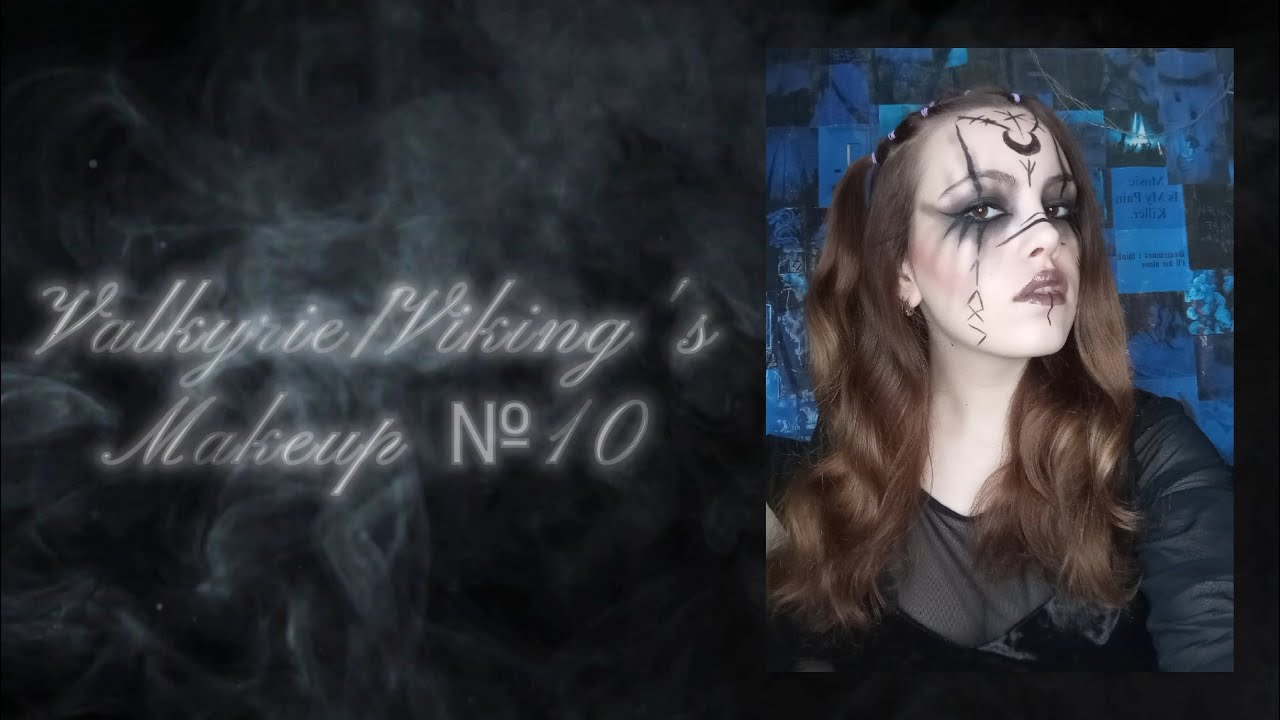 Valkyrie/Viking's Makeup №10 - YouTube