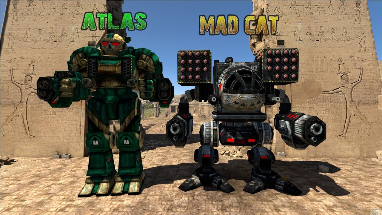 Serious Sam Fusion: NEW Mechassault 2 Atlas and Mad Cat Enemy Resource ...