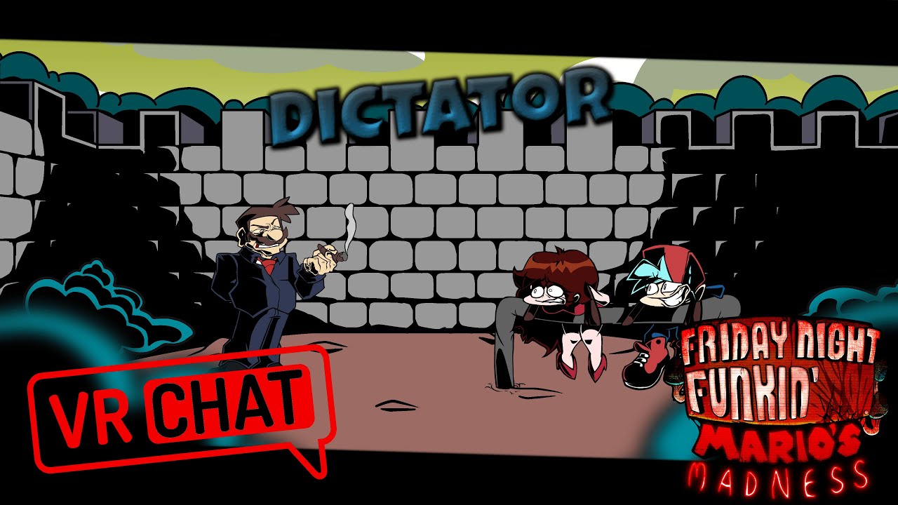 FNF Mario Madness V2 | Dictator [VR Chat Edition #14] - YouTube