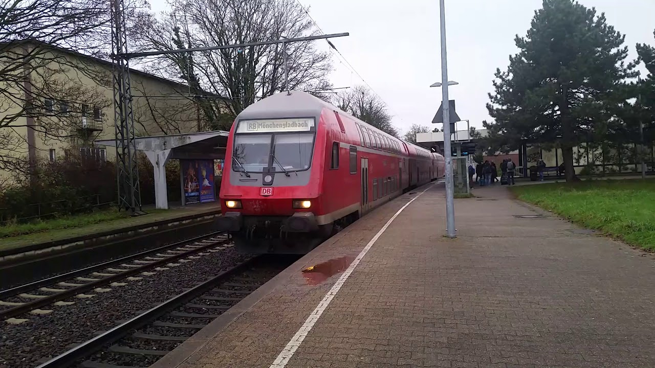Ausfahrt einer RB27 nach Mönchengladbach hbf, am hbf Rheydt - YouTube