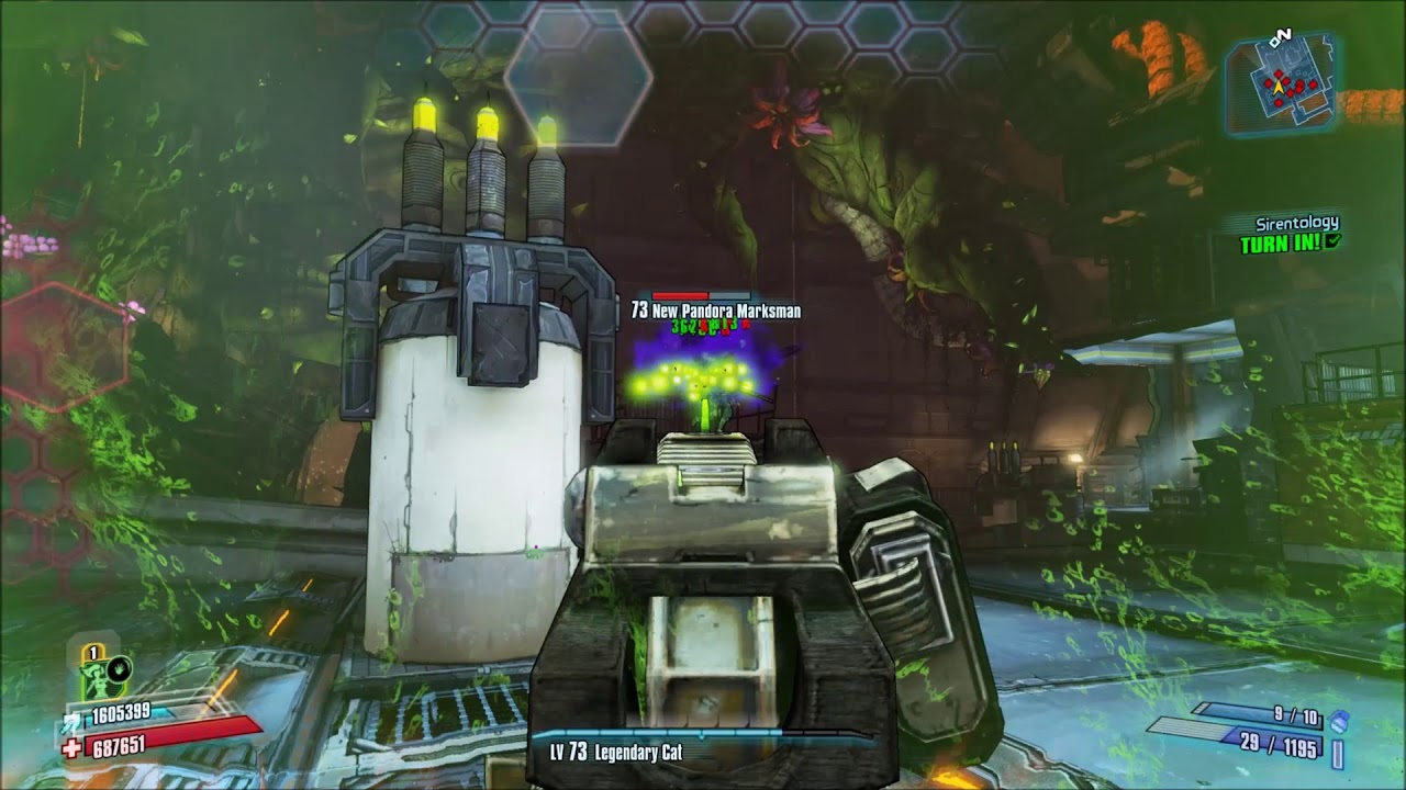 Borderlands 2 - Uranus run to and ez kill UVHM - YouTube