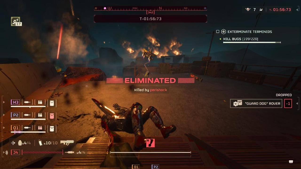 HELLDIVERS 2 turret execution - YouTube