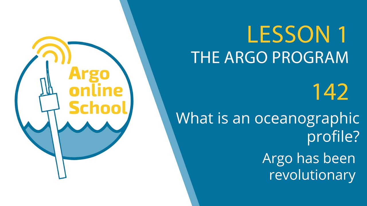 The Argo Online School 142 - The Argo Program. Argo has been ...