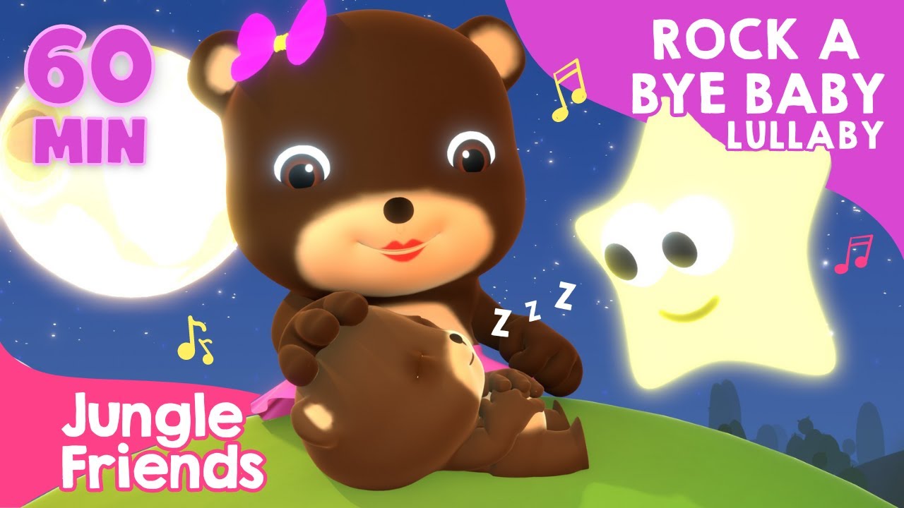 Rock A Bye Baby - Bedtime Lullaby - 60 Minutes of Relaxing Baby Music ...