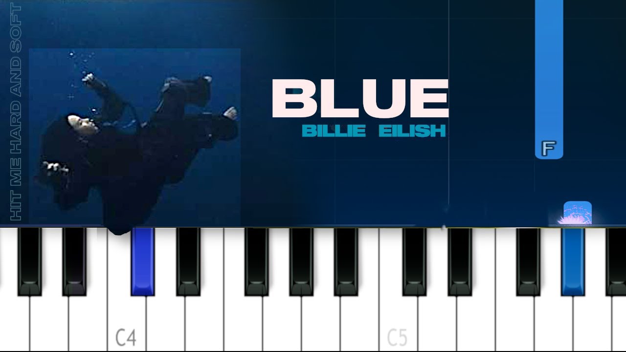 Billie Eilish - BLUE | Piano Tutorial - YouTube