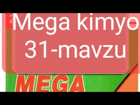 Mega kimyo. 31-mavzu kristallogidrat. - YouTube