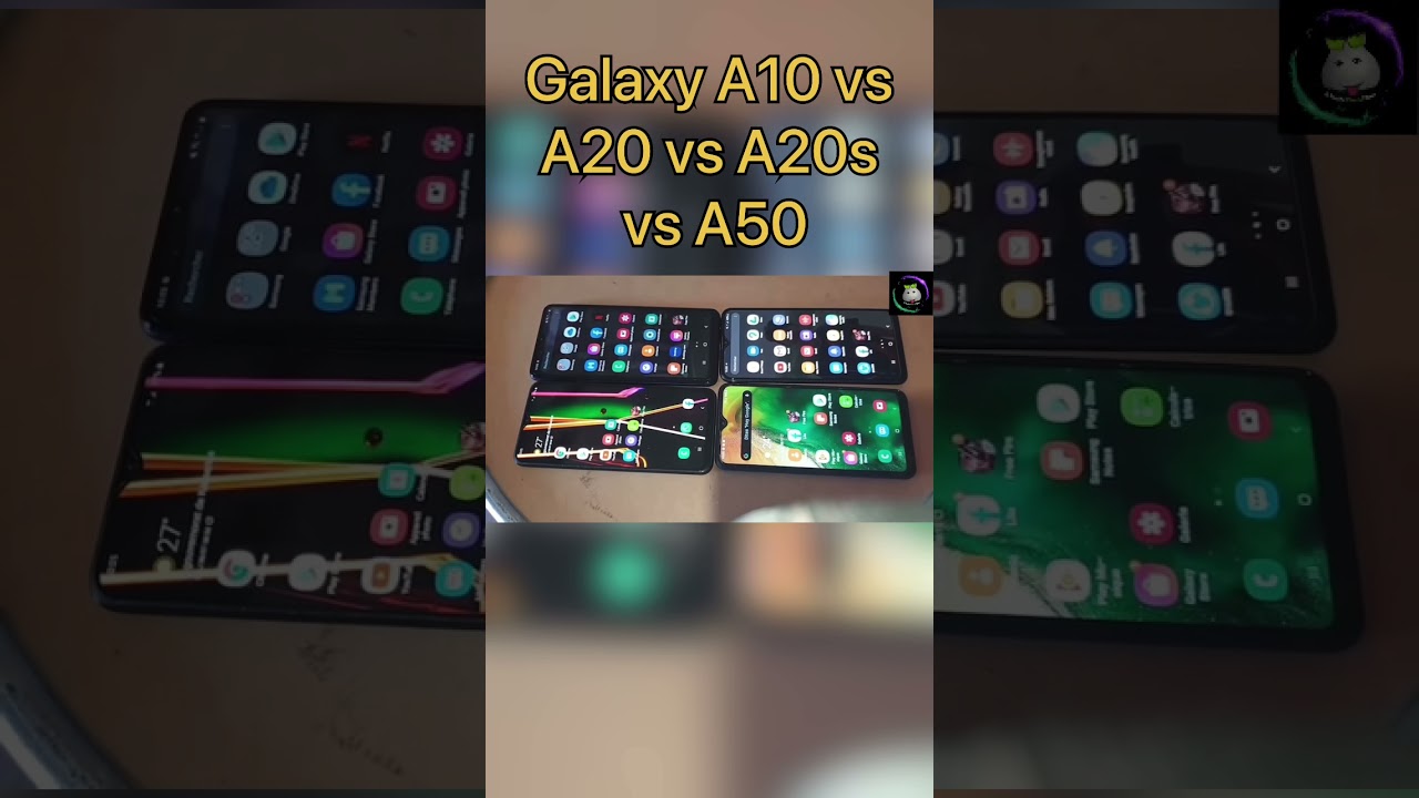 Galaxy A10 vs A20 vs A20s vs A50 Freefire #shorts - YouTube