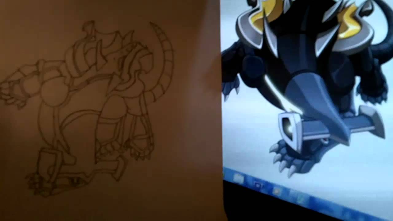Monsuno Drawing: Hydro - YouTube