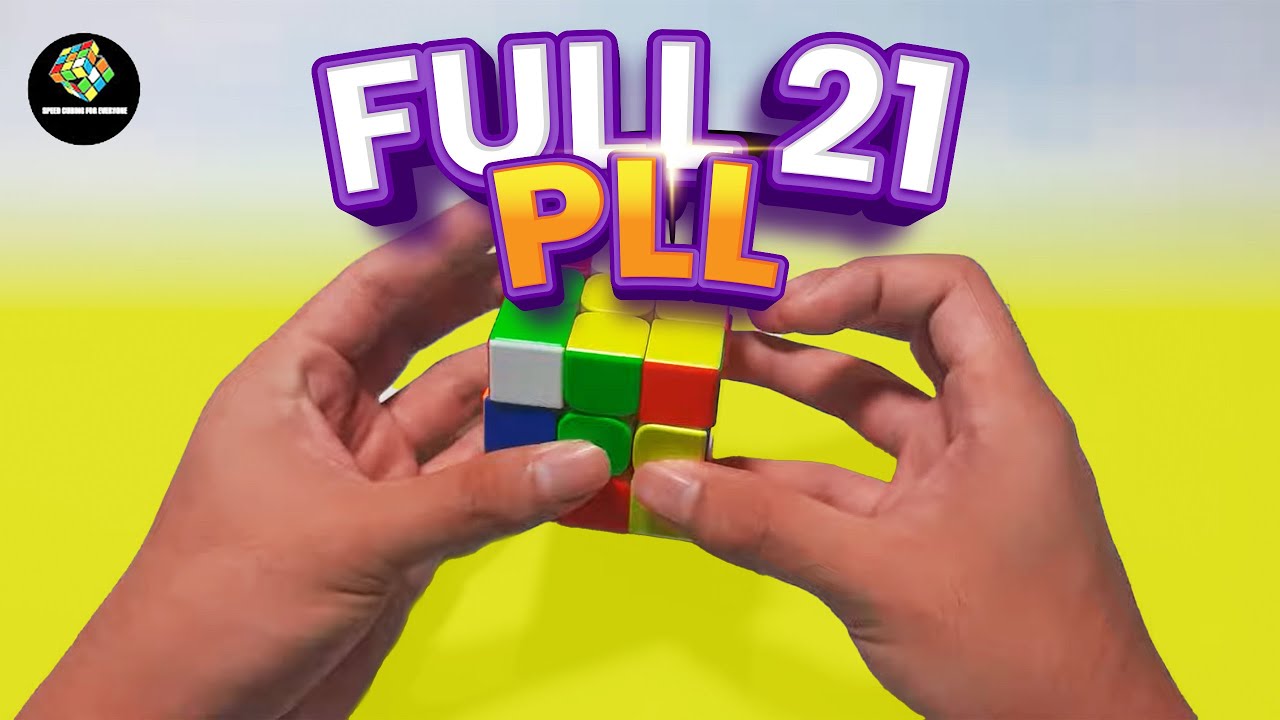 သိကိုသိရမယ့် PLL 21 ခု (CFOP Method) - YouTube