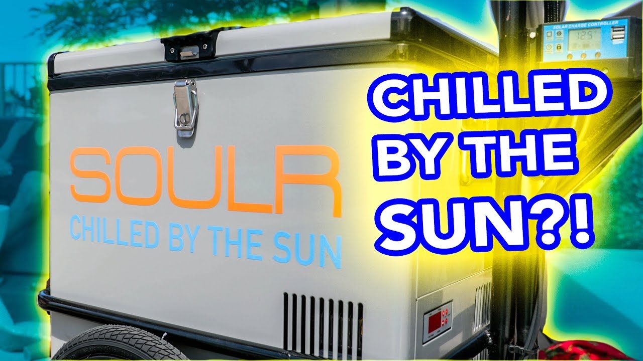 Keep Food Cold Longer Outdoors - Solar Powered Cooler - Soulr Mini ...
