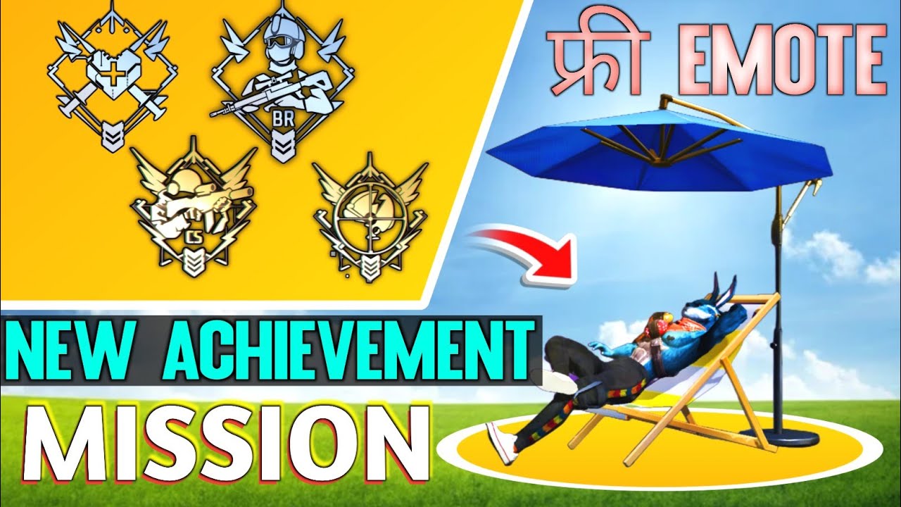 How To Complete All Achievement Mission in free fire | Free Emote Kaise ...