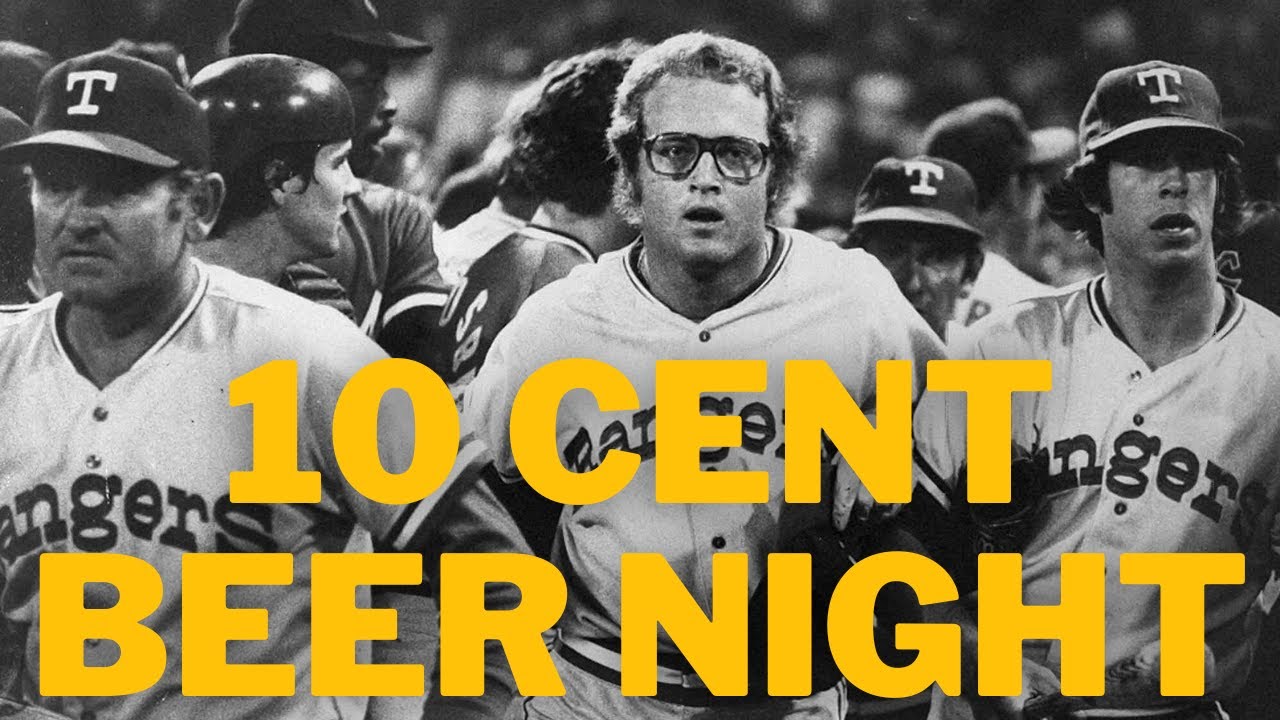 10 Cent Beer Night: The Craziest Promotion in Sports History - YouTube