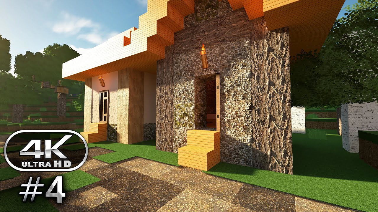 Minecraft Gameplay Walkthrough Part 4 - Minecraft RTX 4K 60FPS PC (No ...